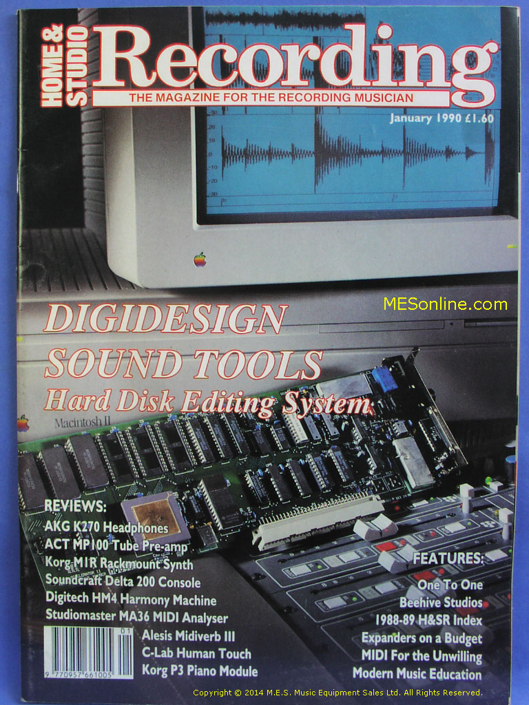 vintage home and studio recording magazine back issues 1987,1988,1989 ...