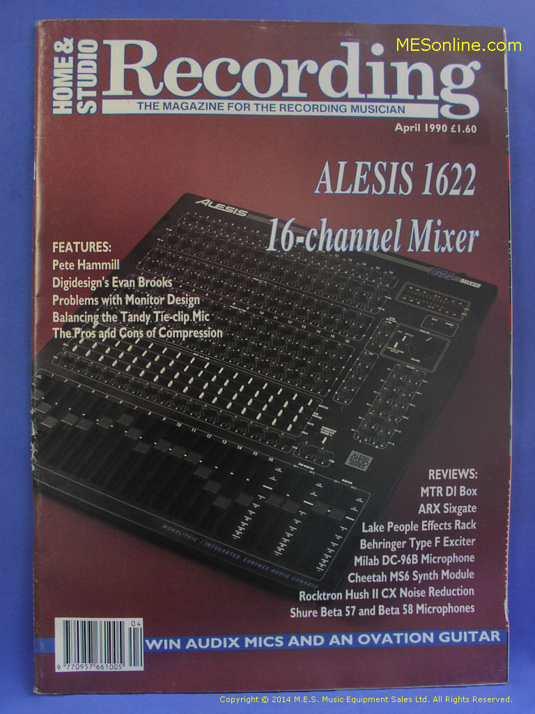 vintage home and studio recording magazine back issues 1987,1988,1989 ...