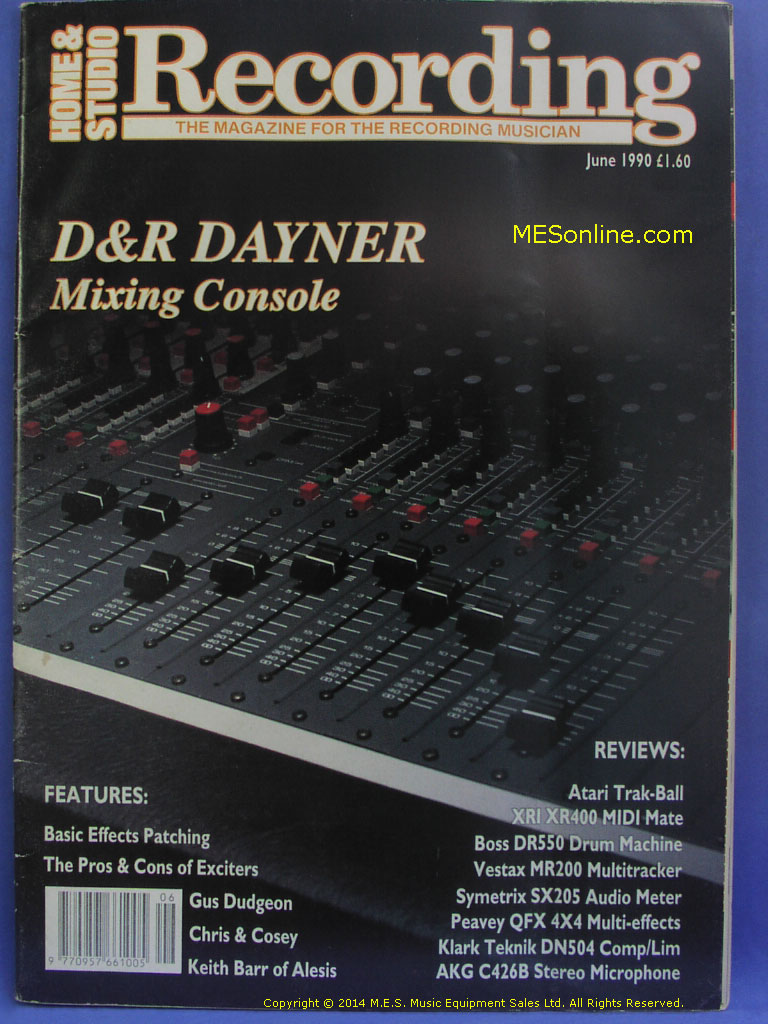 vintage home and studio recording magazine back issues 1987,1988,1989 ...