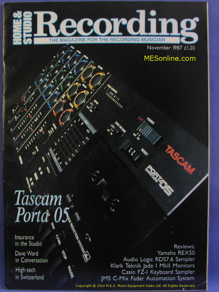vintage home and studio recording magazine back issues 1987,1988,1989 ...