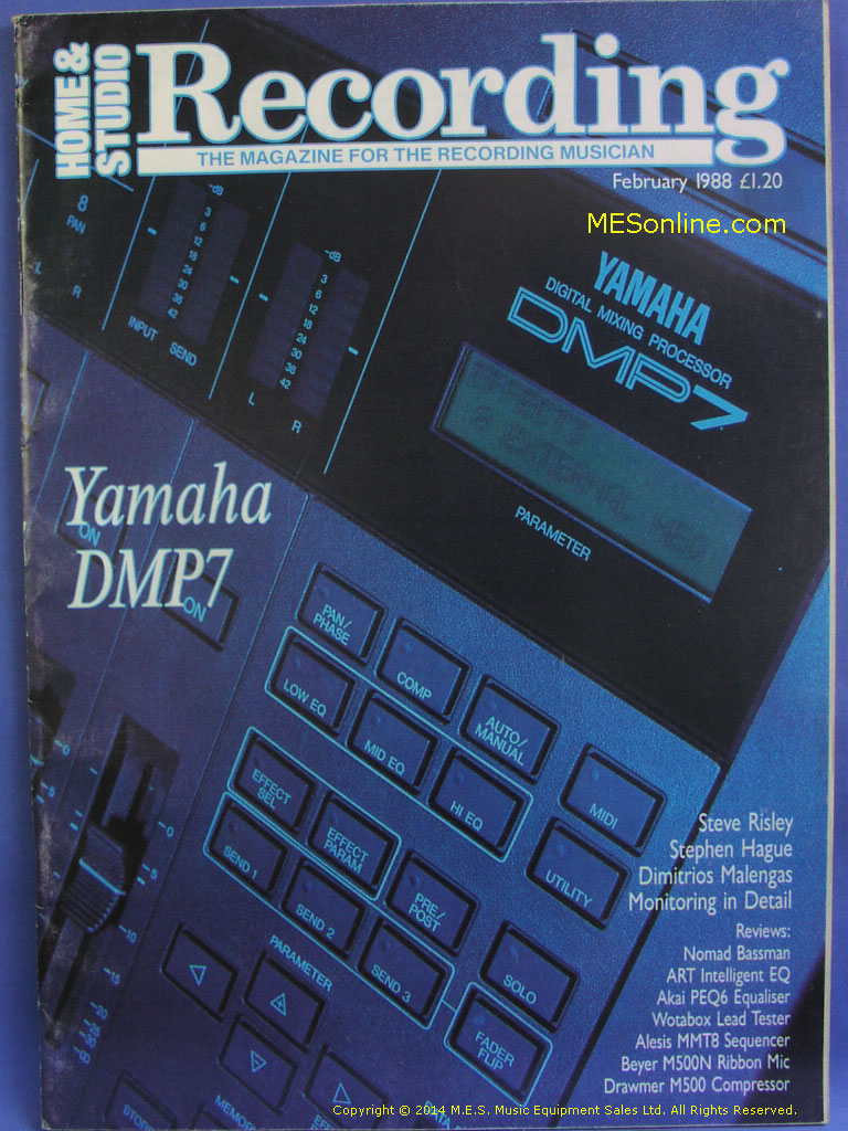 vintage home and studio recording magazine back issues 1987,1988,1989 ...